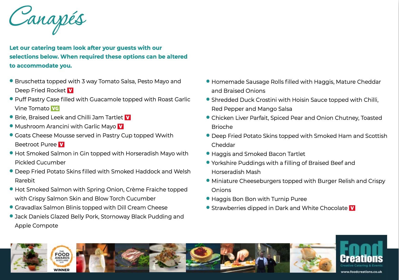 Weddings | Simon Preece Food Creations